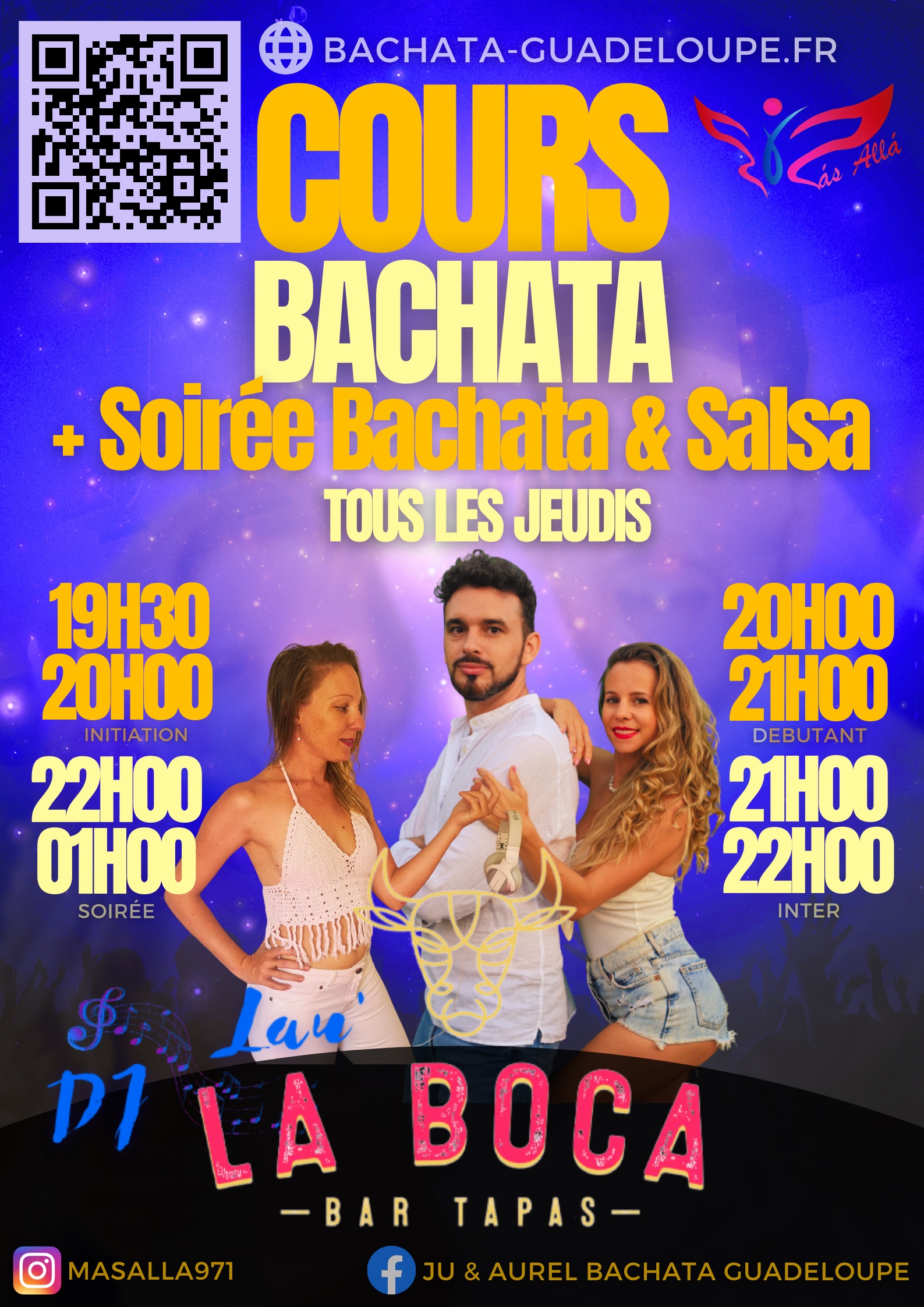 La Bachata Reprend Tous Les Jeudis Bachata Guadeloupefr